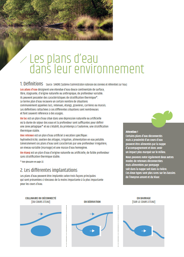 Guide Plans d'eau - SMBV2A